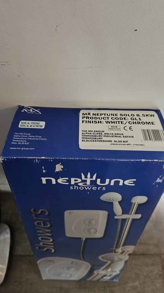 Neptune exotic electric shower 8.5kw | eBay UK