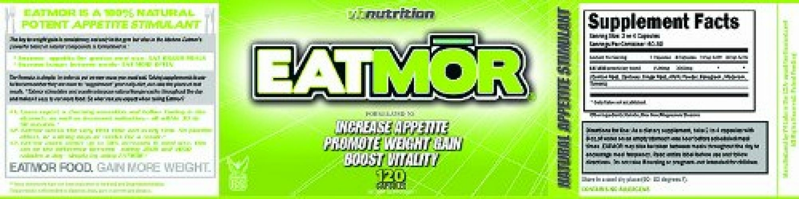 Eatmor Appetite Stimulant | Weight Gain Pills for Men and Women ...