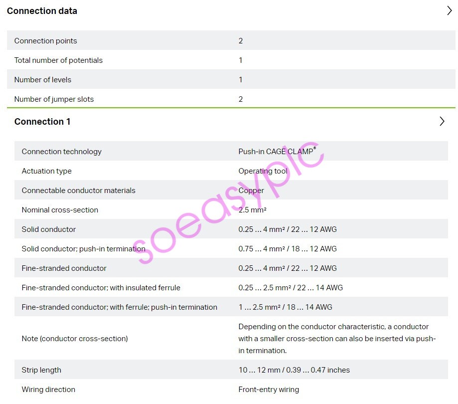 5pcs WAGO 2002-1611 2 Conductor Fuse Disconnect Terminal Block 2.5 mm2 ...