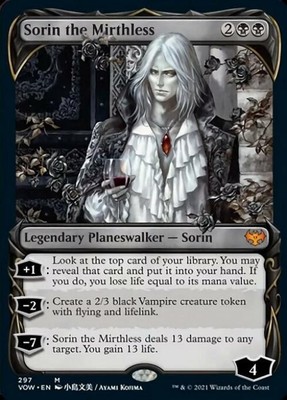 Sorin the Mirthless (Showcase) - Near Mint MTG Innistrad: Crimson Vow ...