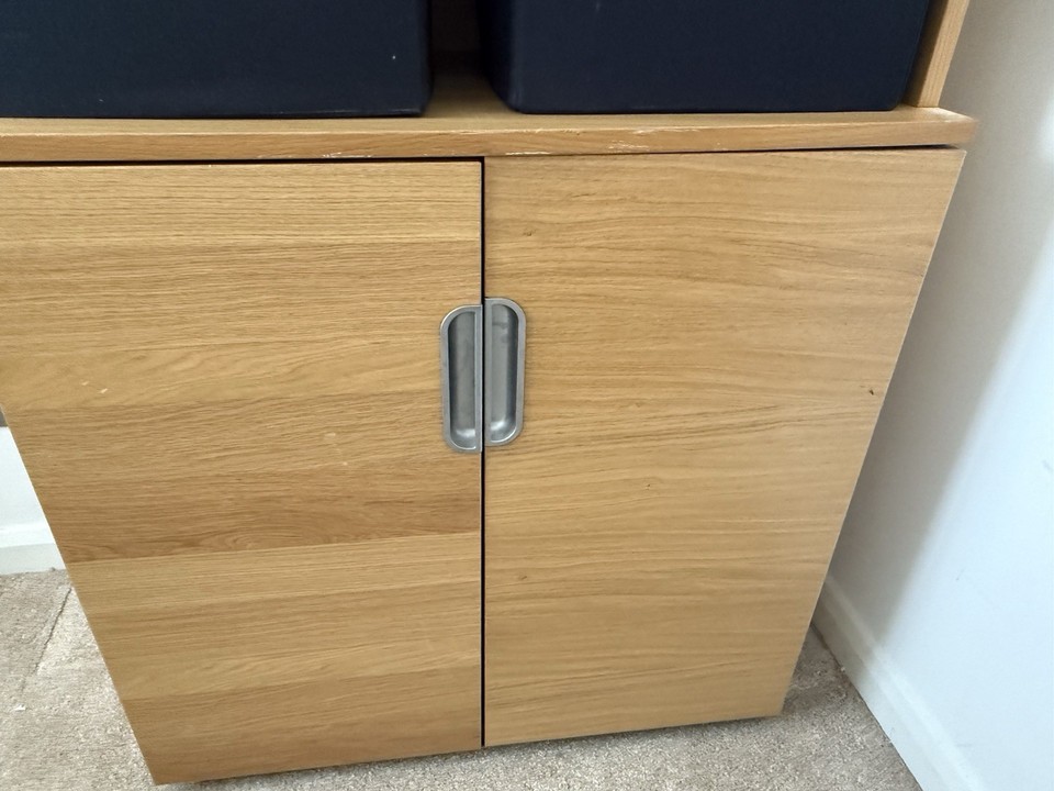 IKEA Galant Storage Unit With Add On Shelves - Excellent Used Condition ...