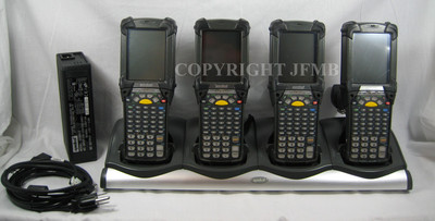 LOT of 4 SYMBOL MC9090G MC9090-G 1D CE 5.0 Laser Barcode Scanner Telnet ...