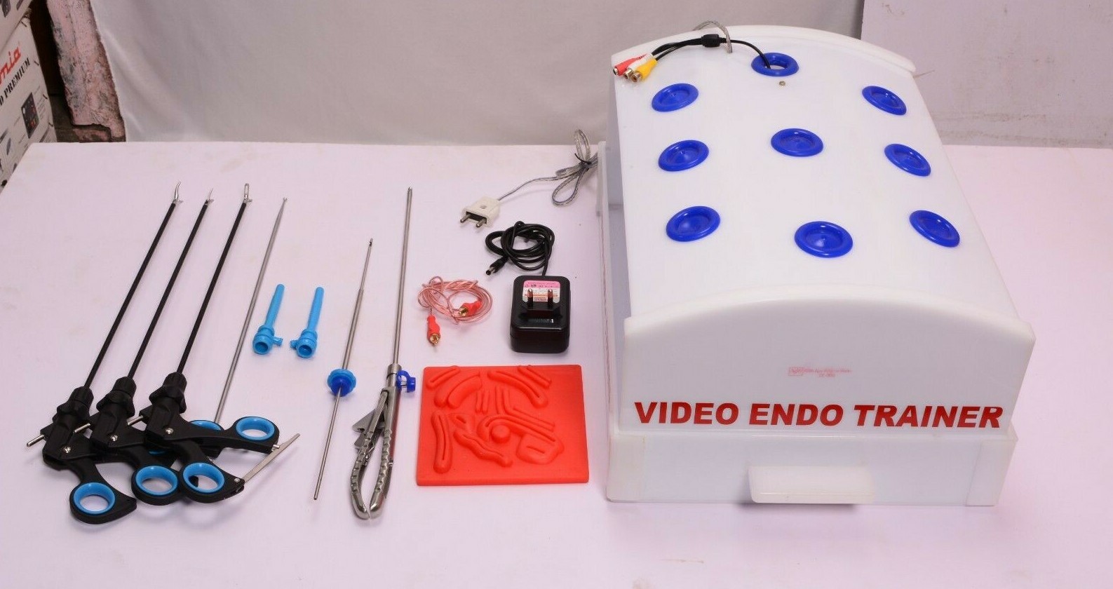 Virtual Endo-Trainer with six basic Instruments Laparoscopic Surgical ...