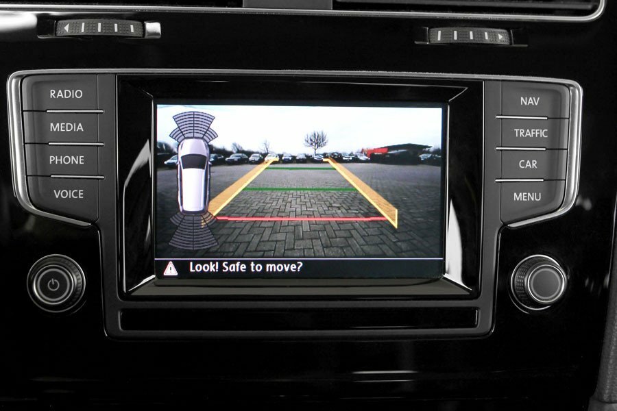 For VW GOLF 7 VII Original Kufatec Complete Retrofitting Set Rear View ...