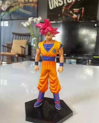 Super Saiyan GOD Goku Red DBS DBZ Model Statue | Dragon Ball Z | eBay