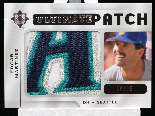 2009 Upper Deck Ultimate Collection Edgar Martinez Ultimate Patch #09/35 | eBay