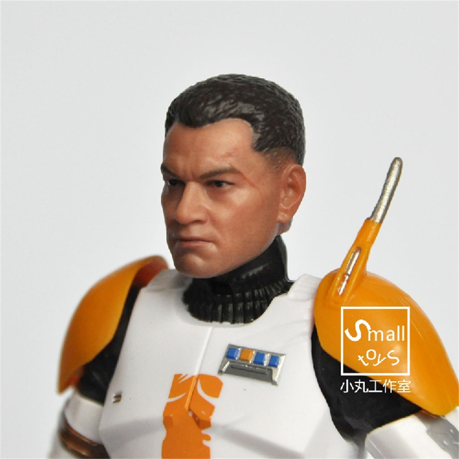 Painted 1/12 Clone Commander Cody Head Carved DIY 6'' Action Figure | eBay