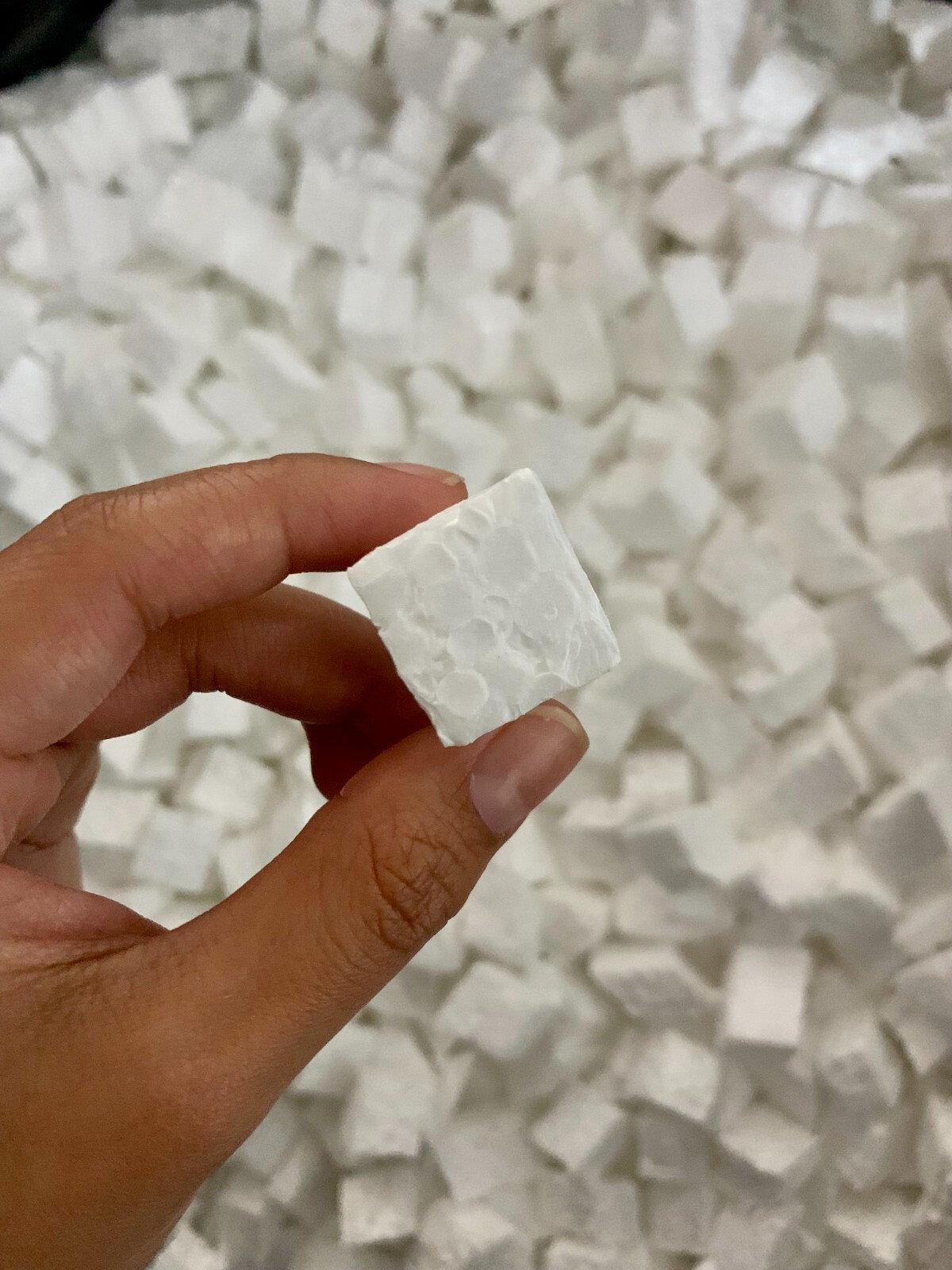 Polystyrene Styrofoam Packing Peanuts/Cube Blocks - 95 Gallons, 12 ...