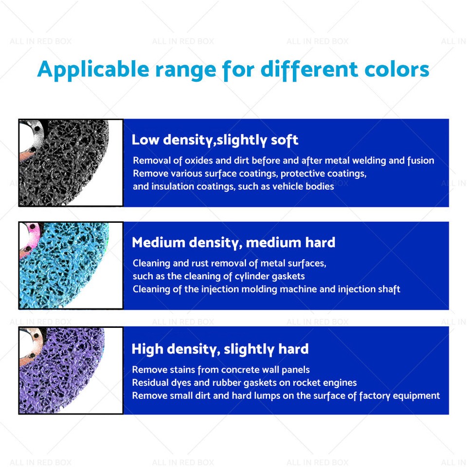 Poly Strip Disc 10PCS Paint Eater Disc 4'' Stripping Wheel Grinder ...