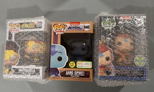 Funko Pop! Set Of 3: AANG #940, AANG #56, Invincible #1502 | eBay