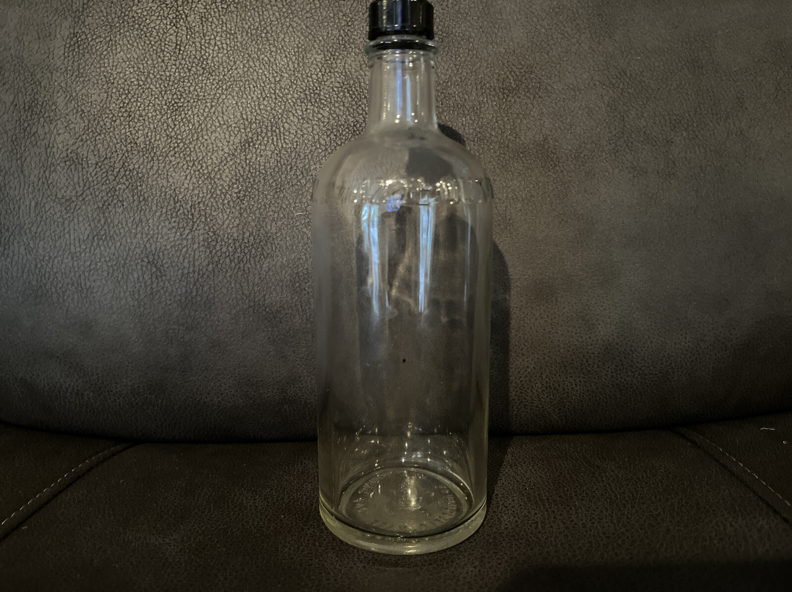 Vintage Absorbine Jr 12 oz Clear Glass Medicine Bottle W.F. Young Inc ...