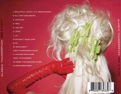 ALASKA THUNDERFUCK RED 4 FILTH NEW CD 860007843396| eBay
