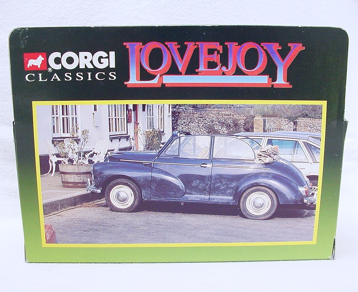 Corgi Toys 1:43 MORRIS MINOR Open Top TV Series LOVEJOY Model Car MIB ...