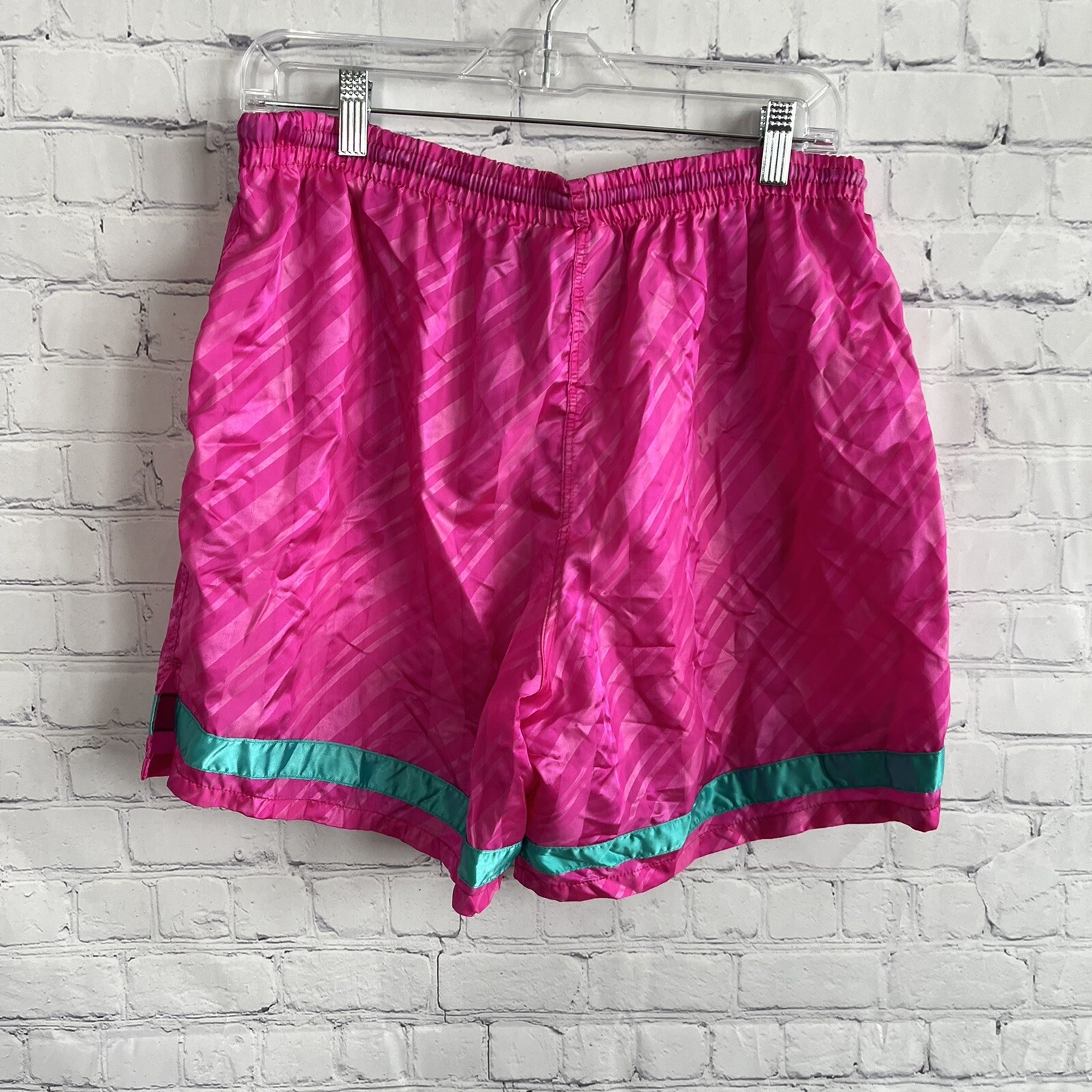 Vintage MITRE 80s-90s Hot Pink Shiny Football Soccer … - Gem