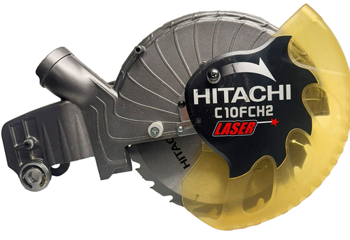 Hitachi C10FCH2 10in Compound Miter Saw -Blade and blade Frame Only, IN ...