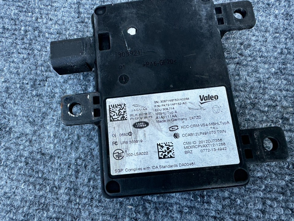 LEFT BLIND SPOT CONTROL MODULE FK7214F152 RANGE ROVER SPORT L405 (2014 ...