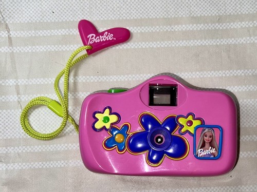 Vtg Barbie Camera my favorite pics 35mm Film Flowers Point & Shoot ...