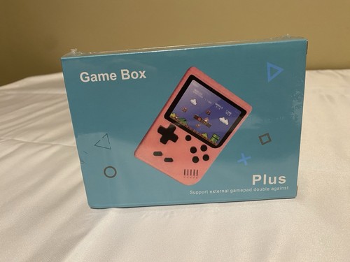 Game Box Plus- Hand Held Game System, Rechargeable Battery, Red, Brand ...