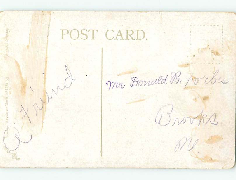 Pre-Linen WOMEN GIVE CHANGE TO MAN BEGGING : make an offer HL4656 | eBay
