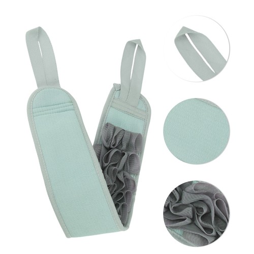 Solid Loofah Body Scrub Towel Exfoliating Towel Light Gray 1 Pc | eBay