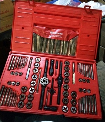 Snap-on TDTDM117A 117pc SAE & Metric Tap & Die Master Set | eBay