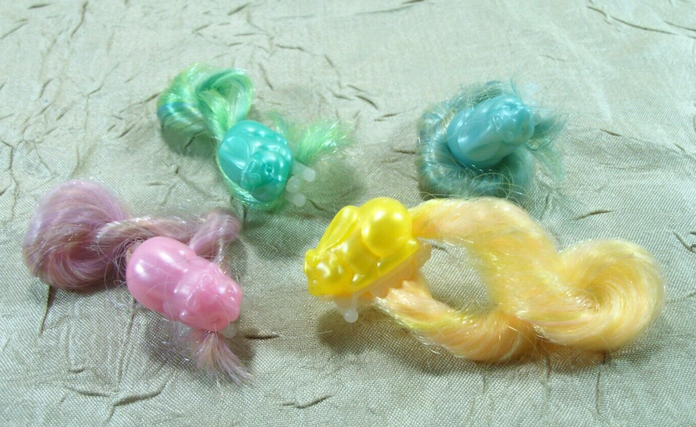 Lady Lovely Locks PIXIETAILS Lot of 4 Hair Clips Vintage Mattel 1986 | eBay