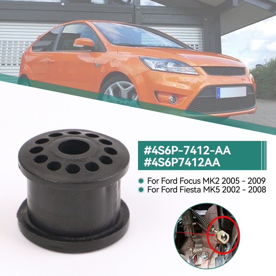 4S6P-7412-AA Rubber For Ford Focus Fiesta Gear Shift Lever Cable ...