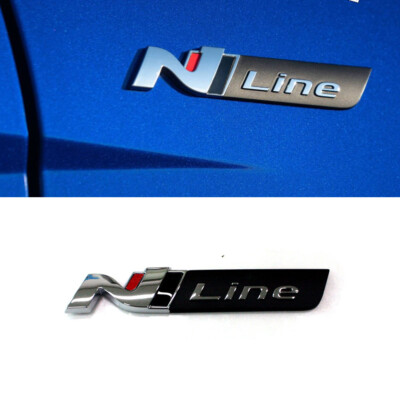 OEM Fender Exterior Nameplate Emblem LH 86317AA000 for Hyundai Elantra ...