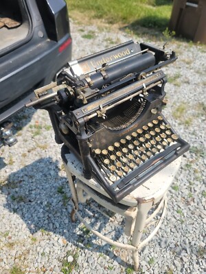 1927 Underwood No. 5 Standard Typewriter Serial number 835956 Art Deco ...