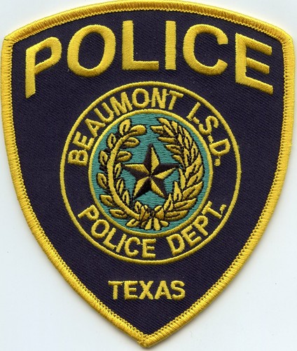 BEAUMONT Independent School District ISD TEXAS TX POLICE PATCH | eBay