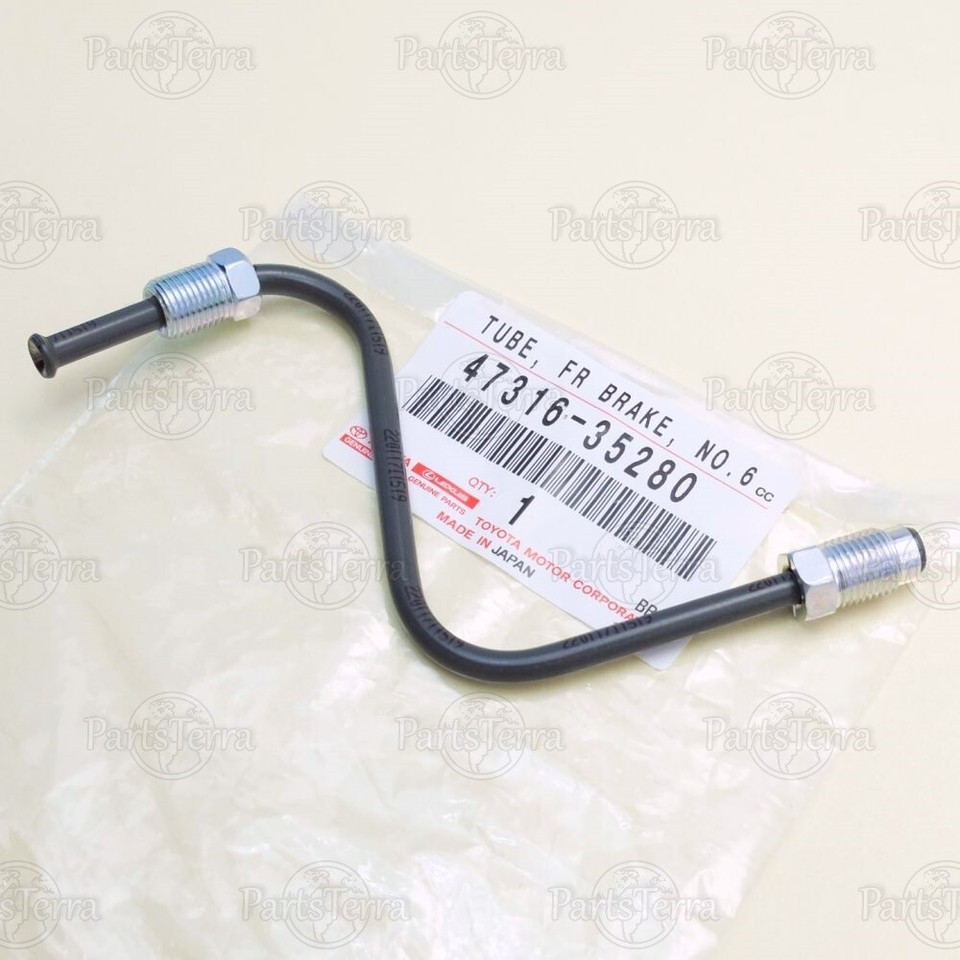 4731635280 New Genuine OEM Toyota Left Front Brake Tube Hose 4RUNNER FJ ...