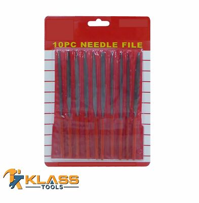 10 Piece Mini Files with Dipped PVC Handles by KlassTools | eBay
