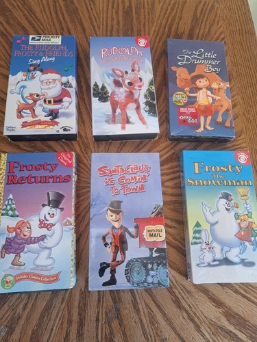 Lot Of 6 Sony Wonder Vintage VHS Christmas Tapes | eBay