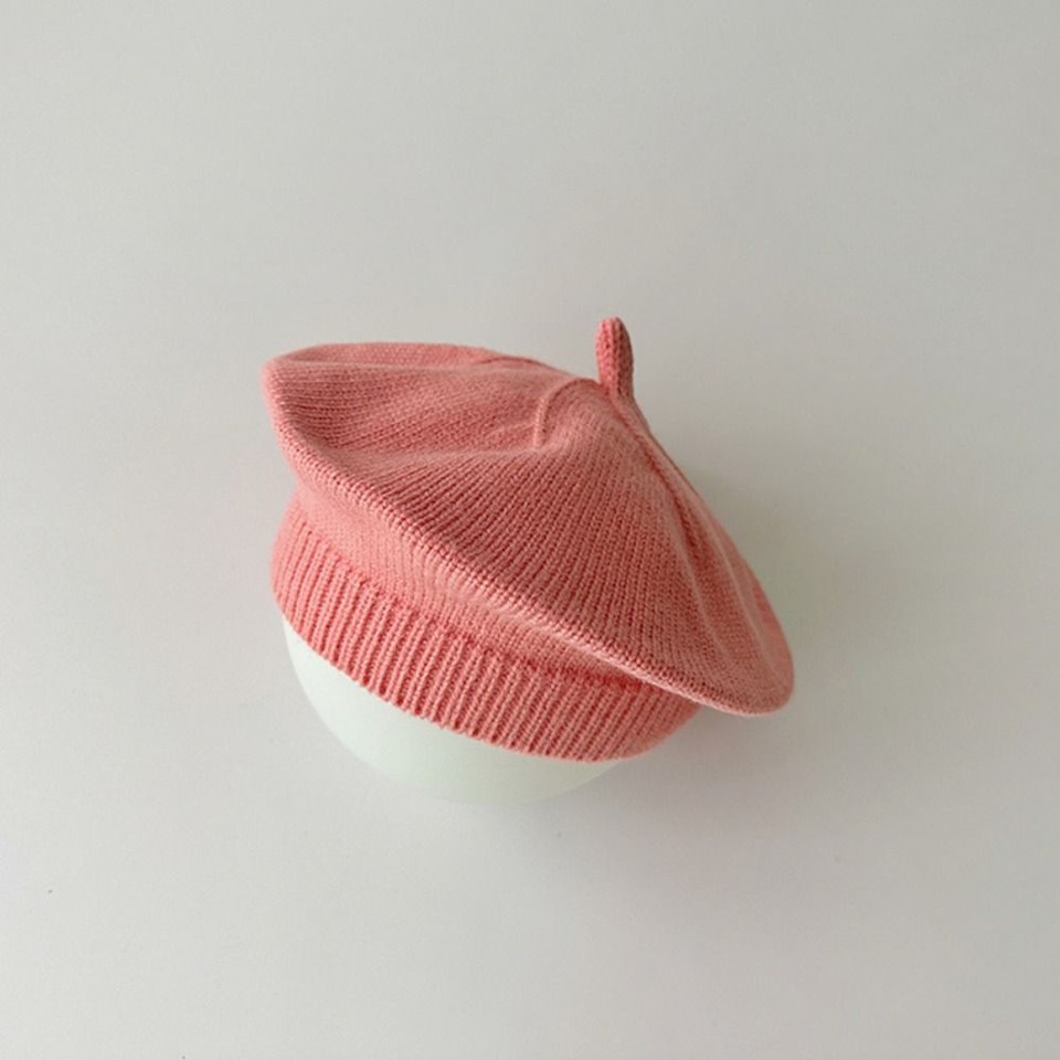 Knitted Kids Berets Soft Children Newsboy Cap Baby Beret Hat Boys Girls ...