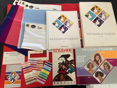 COLOR ANALYSIS KIT FOR PROFESSIONALS-SALONS, STYLISTS,ASPIRING COLOR ...