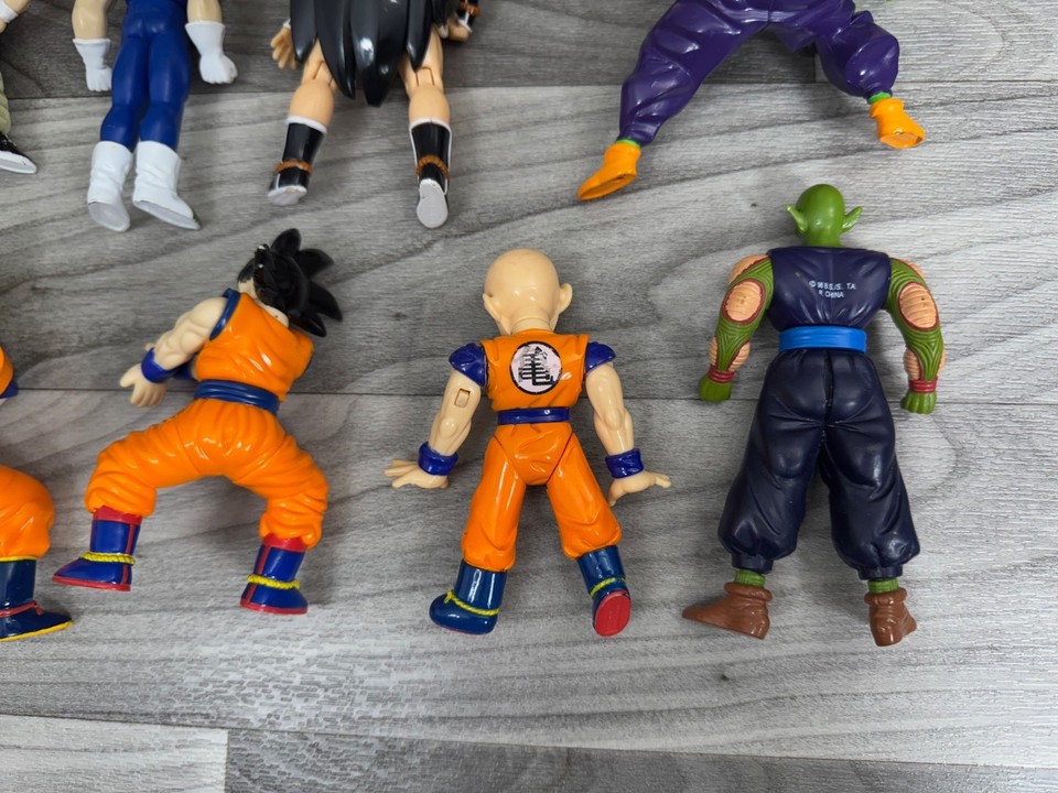 VINTAGE DRAGON BALL Z SAGA CONTINUES IRWIN DBZ ACTION FIGURE LOT | eBay
