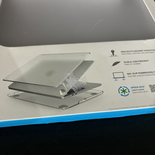 Macbook Air 13" M2/M3 2022-2024 Speck Smartshell Case Clear | eBay
