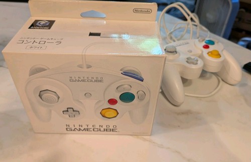 Official OEM Nintendo GameCube Controller White In Box CIB DOL-003 US Seller | eBay