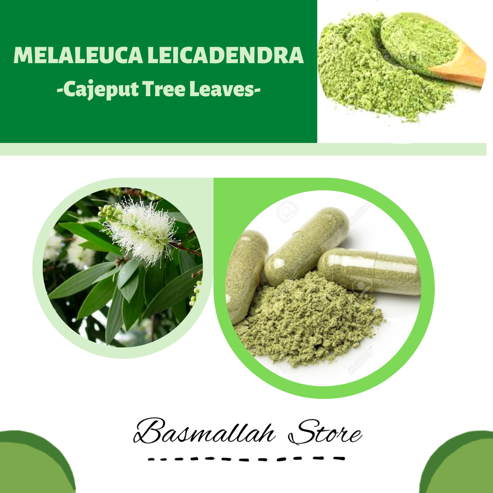 POWDER Cajeput Tree Leaves Weeping Paperbark Organic WildCrafted ...