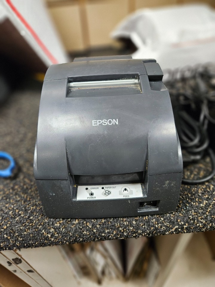 EPSON TM-U220B M188B Dot Matrix POS Receipt Printer Ethernet / USB | eBay