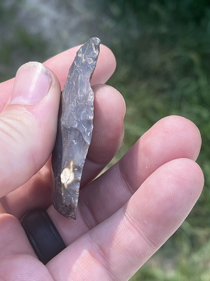 UNIFACE HAFTED SCRAPER ARROWHEAD TENNESSEE AUTHENTIC NATIVE AMERICAN ...