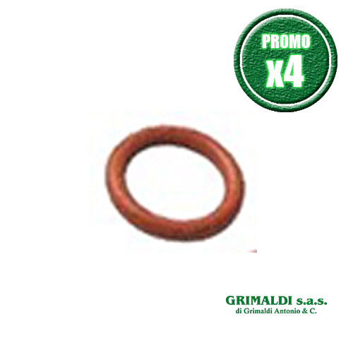 GUARNIZIONE O'RING IN SILICONE PER TAPPI 1/2 MASCHIO 19x3,5 mm PROMO X4 ...