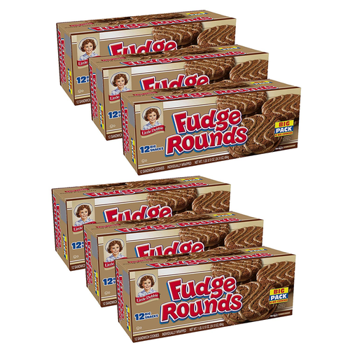 Little Debbie Fudge Rounds - Big Pack, (6-Boxes) | eBay