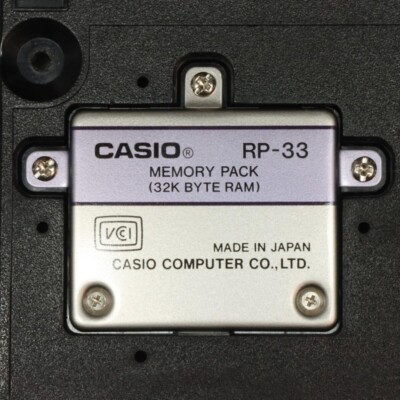 Casio RP 33 Memory module (32kb) for Casio calculator Near Mint | eBay