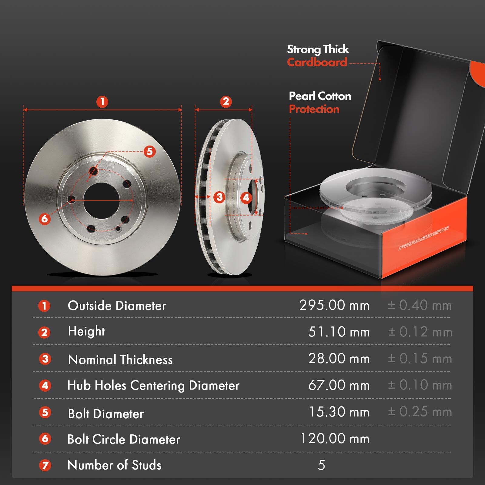 Brake Discs & Brake Pads Front for Mercedes-Benz A B CLA GLA-Class ...