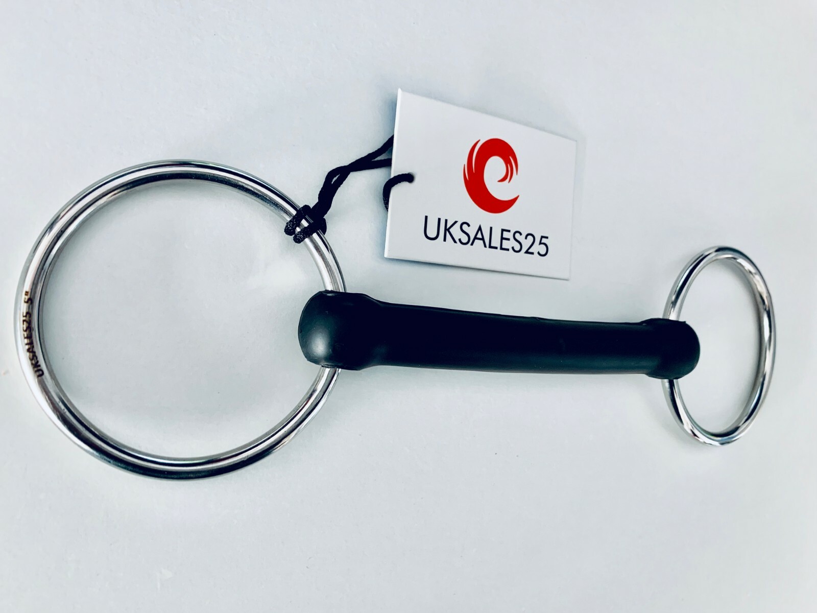 Loose Ring Rubber Mouth Snaffle Bit (UKSALES25®) *SAME DAY DISPATCH* | eBay