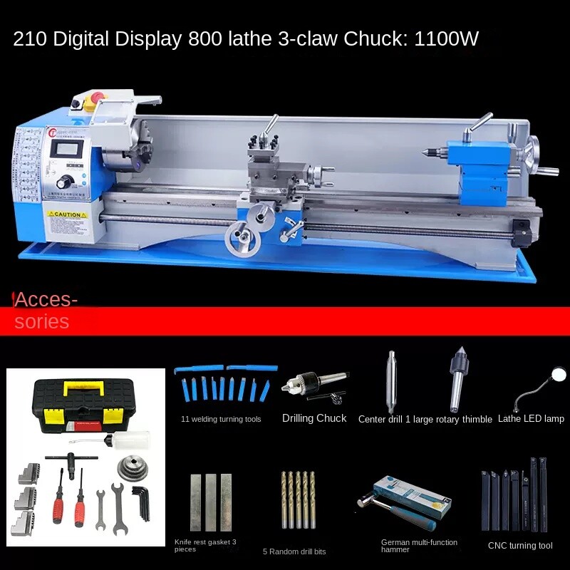 Miniature Electronically Controlled Lathe Metal Woodworking Small ...