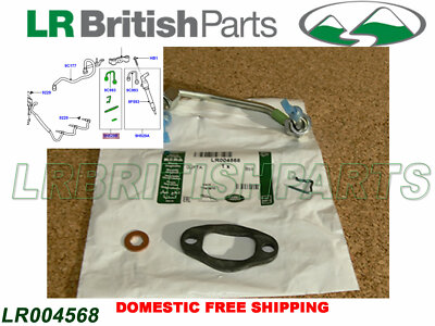 GENUINE LAND ROVER FUEL INJECTOR KIT DIESEL CYL 3 - 4 LR3 LR4 SPORT ...