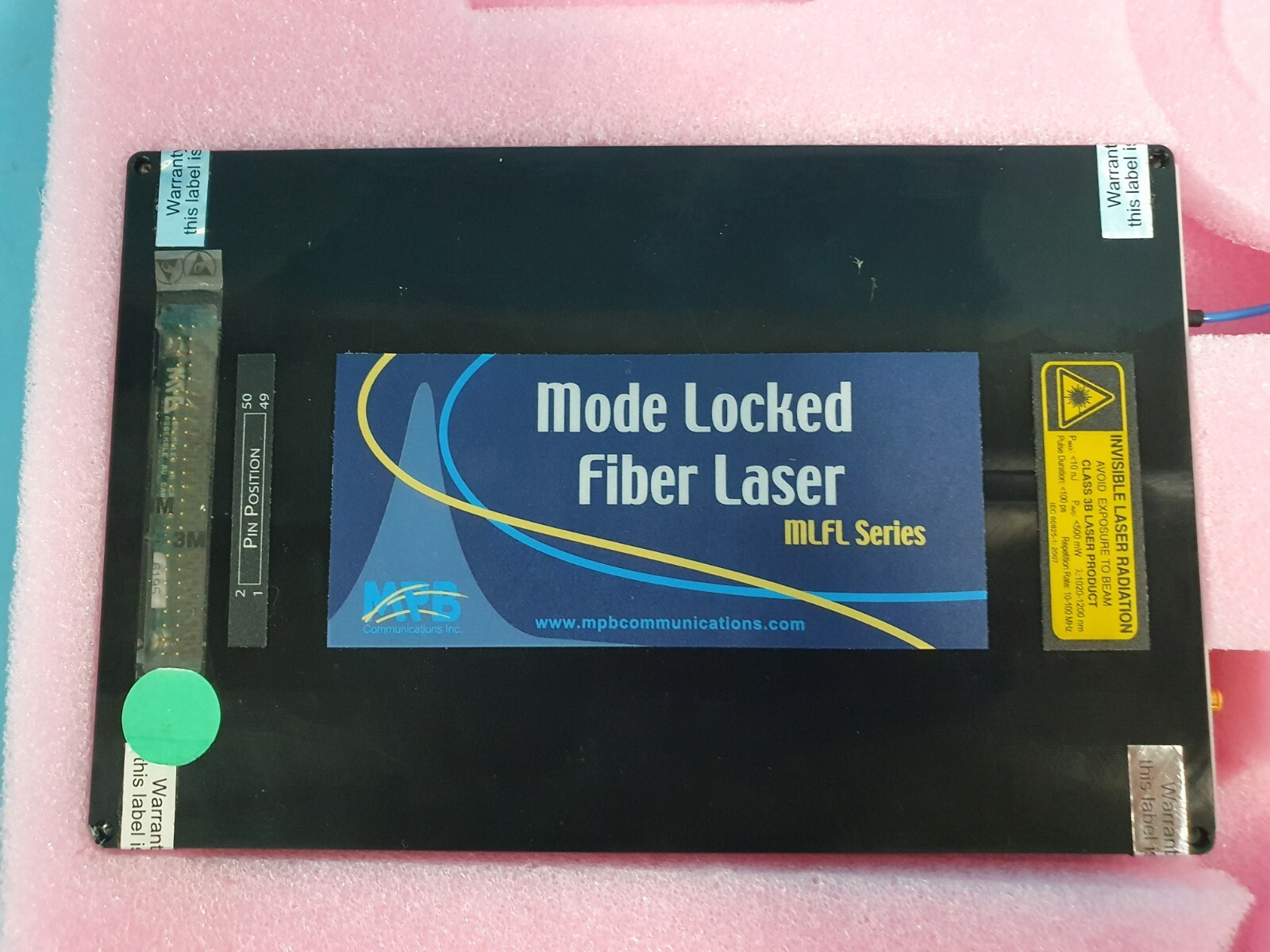 MPB Communications Inc MLFL Series EOAS-MLFL-P-6.5-30-1030.5-20 Fiber ...