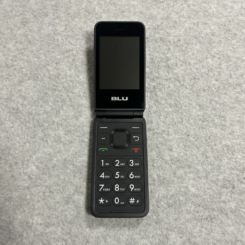 BLU Flex 8GB (TracFone) Black Flip Phone B300V GREAT! | eBay